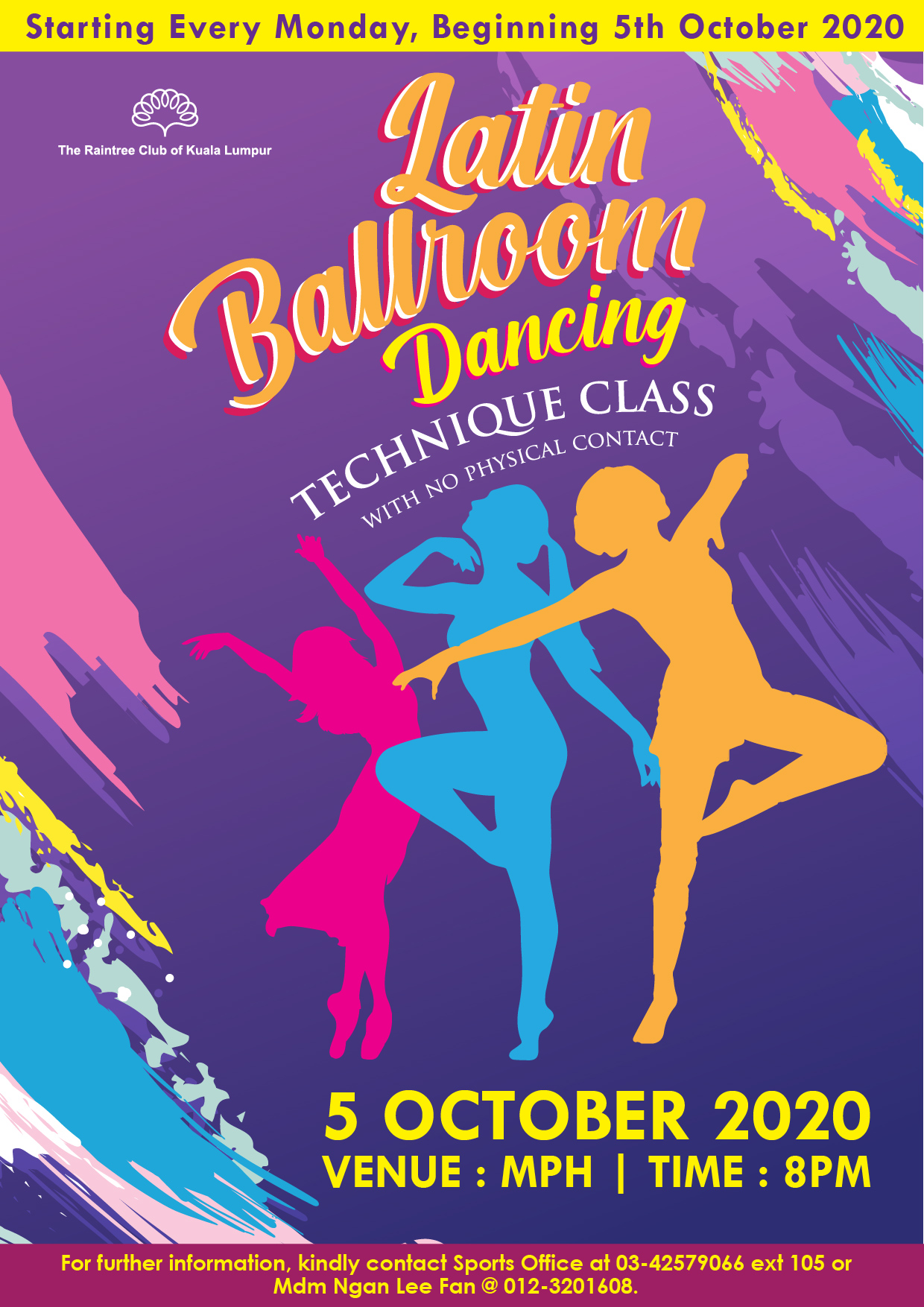 Latin Ballroom Dancing Technique Class - Raintree