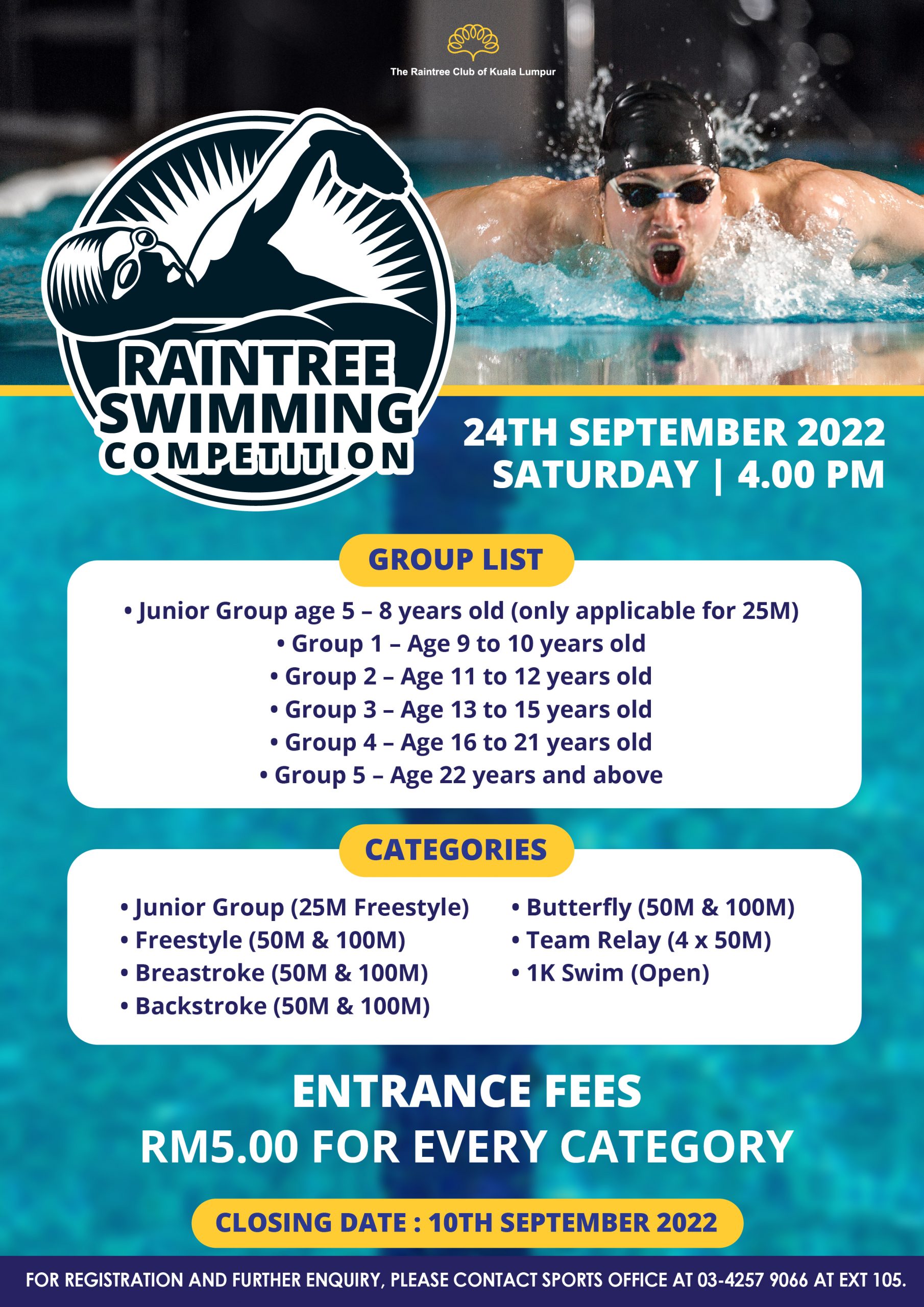 Swimming Competition 2022 - Raintree