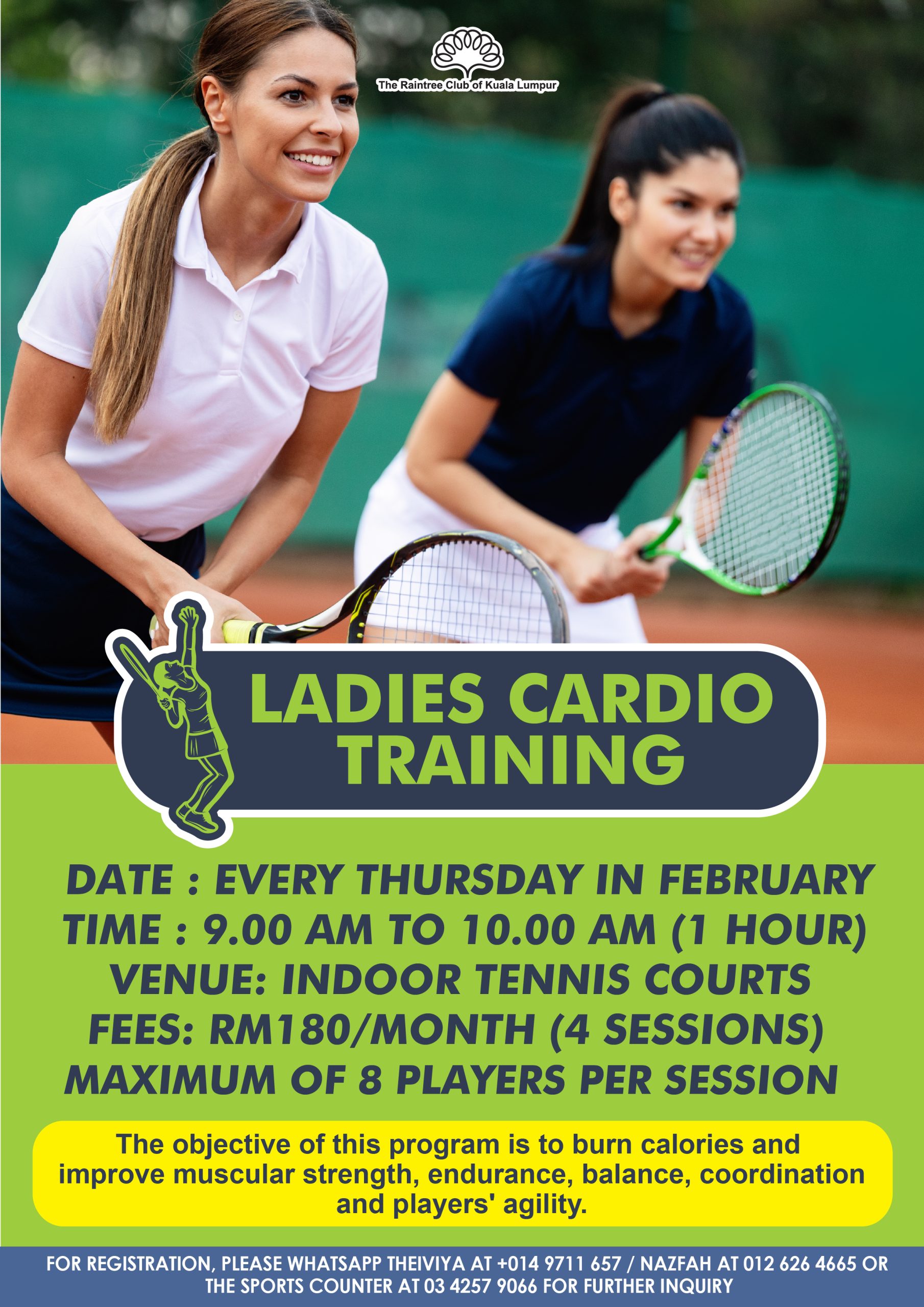 Ladies Cardio Training - Raintree