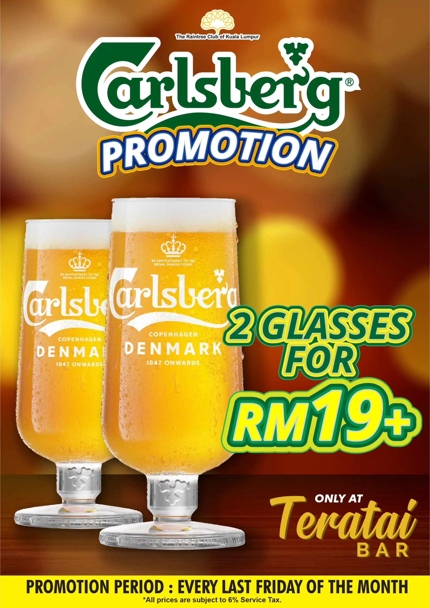 Carlsberg Draught Promotion All Day Promo - Raintree
